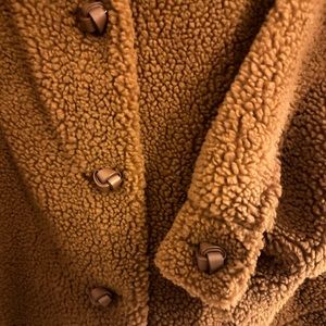 H&M | Jackets & Coats | Hm Fleece Shacket | Poshmark